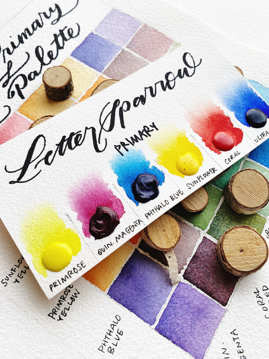 Dot Cards – Letter Sparrow